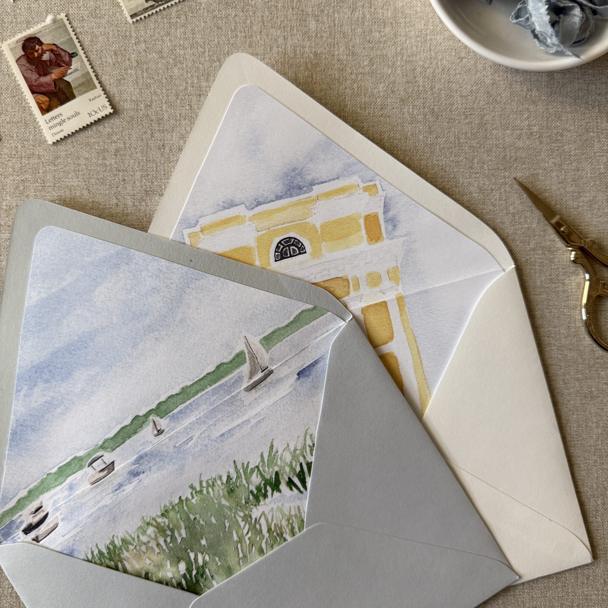 The Ultimate Guide to Wedding Invitation Envelope Liners - Cotton and Bow